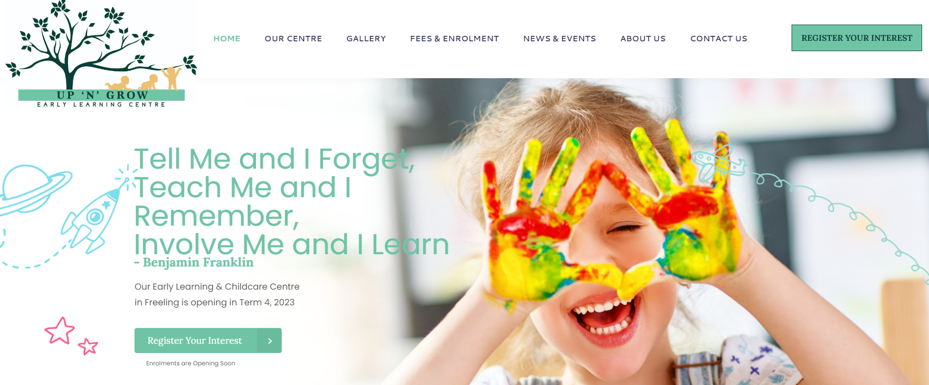 Freeling Early Learning Centre - Up 'N' Grow - 6 weeks to school age